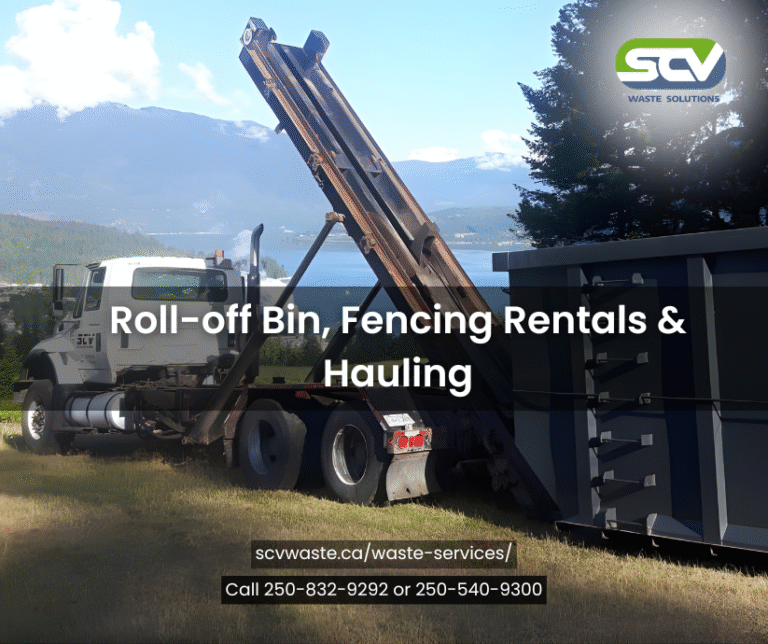 Waste Services Salmon Arm & Armstrong | SCV Waste Solutions